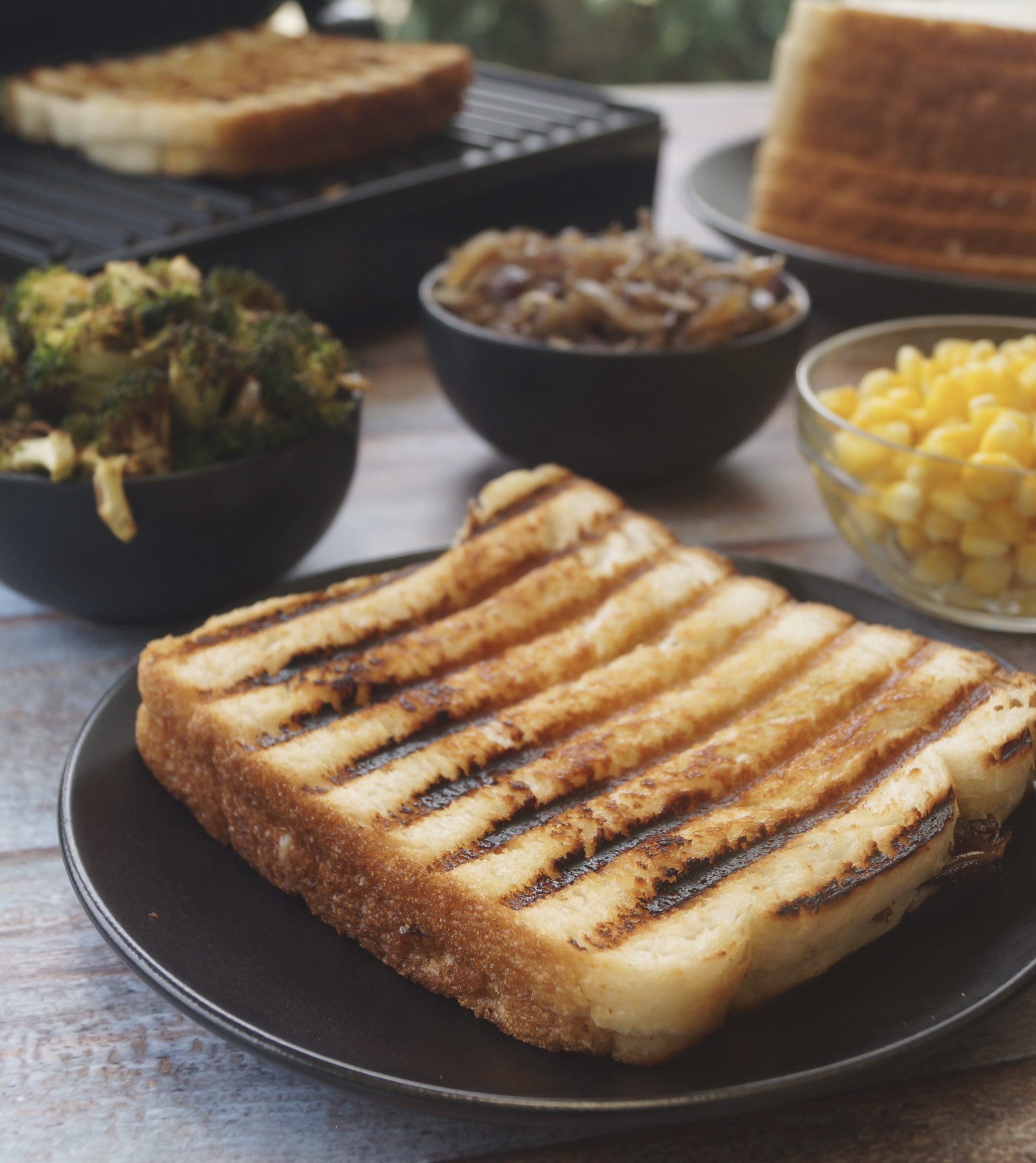 Grilled Cheese Sandwiches with Caramelised Onions - You Dimsum You Lose ...